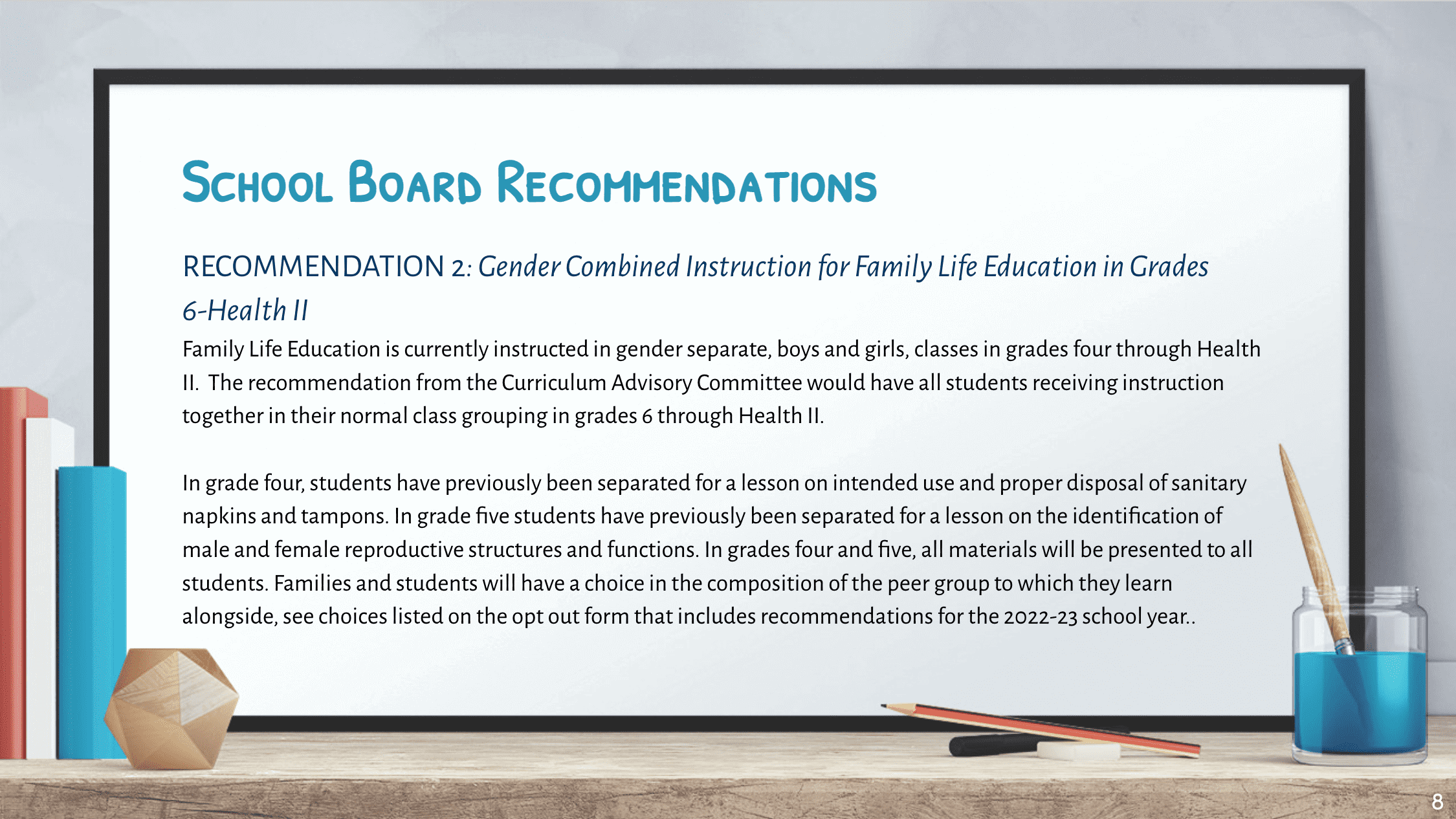 Albemarle County Public Schools Moving to Mixed-Gender Sex Education ...