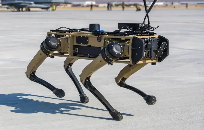 NFL stadium unleashes ‘robodog’ security robot armed with night vision ...